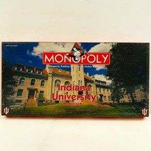 Hasbro | Games | Vintage Monopoly Indiana University Edition Usaopoly ...